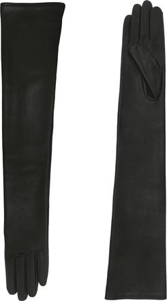 Agnelle Gloves Black Glamour