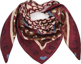 Glamexx24 Damen Schal Dreieck Schal Baumwolle Dreieckstuch f&uuml;r Fr&uuml;hling, Sommer, Herbst, Winter Made in Italy