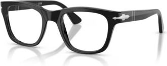 Persol unisex, Accessoires, Noir, Taille: 53 MM 3389V Vista Optical Frame