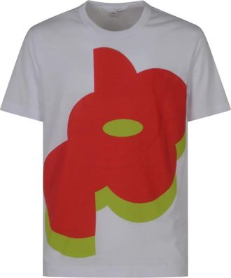 Comme Des Gar&ccedil;ons Homme, Tops, Blanc, Taille: XL T-Shirt Knit