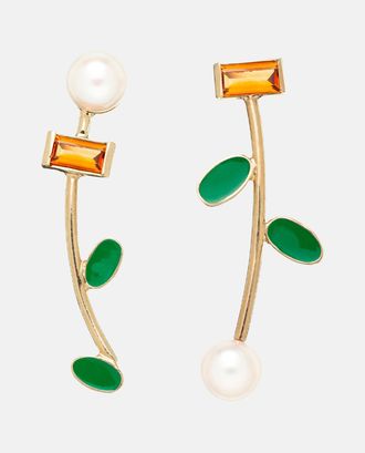 Aliita Petalos Flor Ohrringe