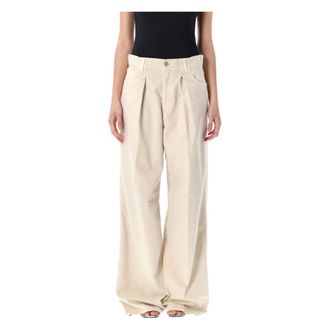 Haikure Candy Twill Hose - - Trousers - Damen - Beige - W27