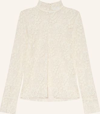 Darling Harbour Darling Harbour Blusenshirt Aus Spitze weiss