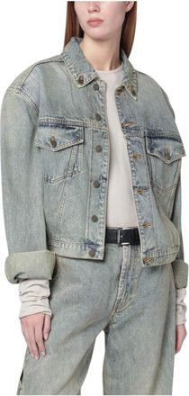 Entire studios Entire Studios, Femme, Vestes, Gris, Taille: 38 FR Giubbotto in Jeans