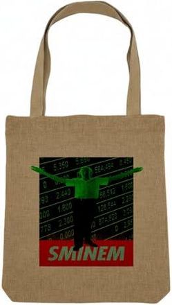 Fabulous Sac Shopping Tote Bag Aspect Lin - Sminem Crypto Currency Trading Blockchain Finance Business Bitcoin Humour Meme Internet - Sac de Courses Toile Epai