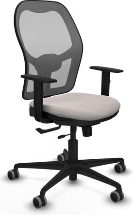 Piqueras y Crespo B&uuml;rostuhl Jorquera mit 1D-Armlehnen, h&ouml;henverstellbare Lendenwirbelst&uuml;tze, ausgestattet mit Syncro/Traslack und eingespritztem Schaum. Mit Rollen von 