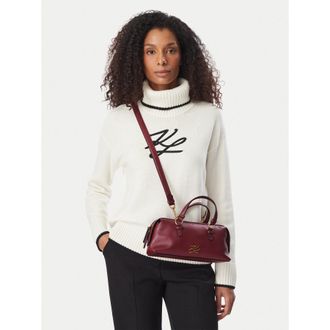 Karl Lagerfeld Handtasche KARL LAGERFELD B4W30206 Dunkelrot