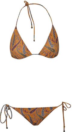 Etro Femme, Maillots de bain, Multicolore, Taille: 40 FR Bikini Triangle &agrave; Imprim&eacute; Cachemire