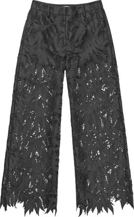 Munthe Femme, Pantalons, Noir, Taille: 40 FR Wide Pantalons