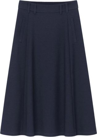 2-Biz Femme, Jupes, Bleu, Taille: 46 FR Midi Skirts