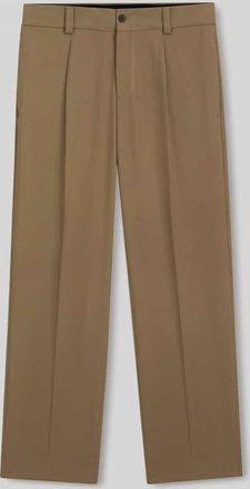 HUGO BOSS Relaxed Fit Anzughose mit Bundfalten
