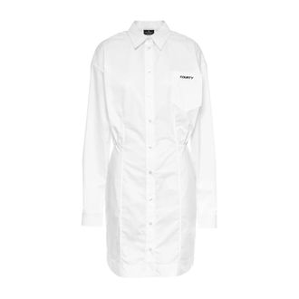 Marcelo Burlon Hemdkleid - - Dresses - Damen - Wei&szlig; - L