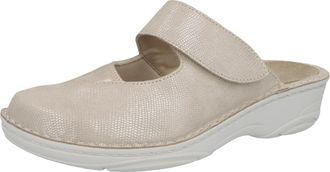 Berkemann Damen Heliane Hausschuh, beige/Shiny, 36 1/3 EU