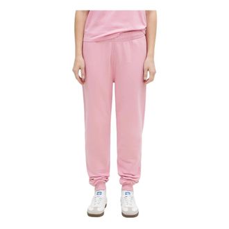 Maison Kitsun&eacute; Fox Head Patch Regular Jog Pants - - Trousers - Damen - Rosa - M