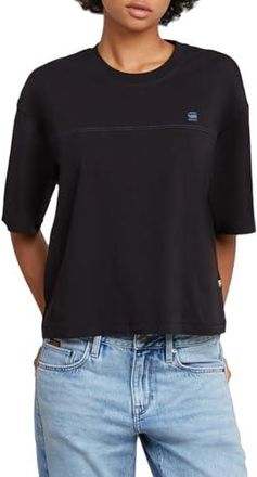 G-Star G-Star Femme Top Horizontal Seam Loose, Noir (dk black D26134-336-6484), XS