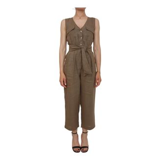 Marella Tuta Salopette Emme - - Jumpsuits & Playsuits - Damen - Braun - S