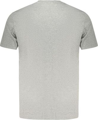 Calvin Klein Logo-Appliqu&eacute; Cotton T-Shirt - Gray