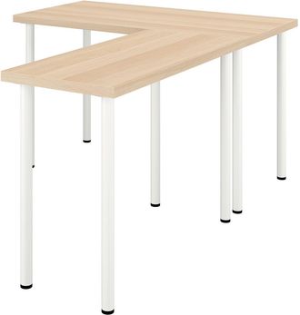 IKEA LAGKAPTEN / LINNMON Schreibtisch L-f&ouml;rmig