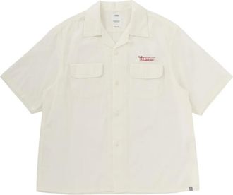 Visvim chemise à logo brodé - Blanc