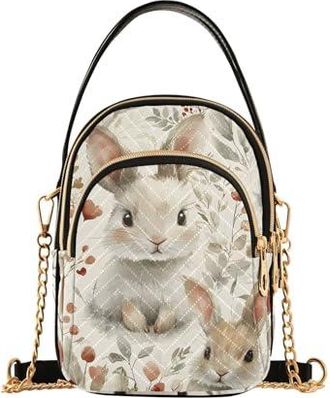 Mnsruu Sac à bandoulière pour femme avec sangle réglable