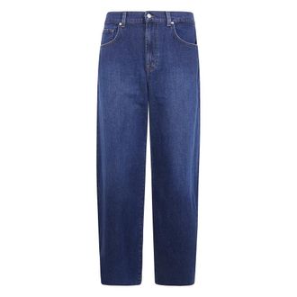7 For All Mankind Bonnie Curvilinear Radar With Raw Cut - - Jeans - Damen - Blau - W31