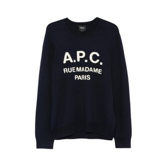 A.P.C. Pullover - - Knitwear - Herren - Blau - 2XL