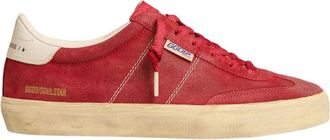 Golden Goose Femme, Chaussures, Rouge, Taille: 38 EU Suede Baskets