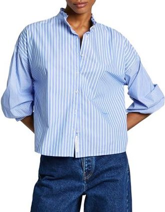 Pepe Jeans London Pipery Chemise, Bleu (Bleu), XL Femme