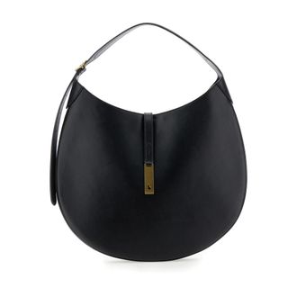 Polo Ralph Lauren ID Leder-Umh&auml;ngetasche - - Bags - Damen - Schwarzk - ONE SIZE