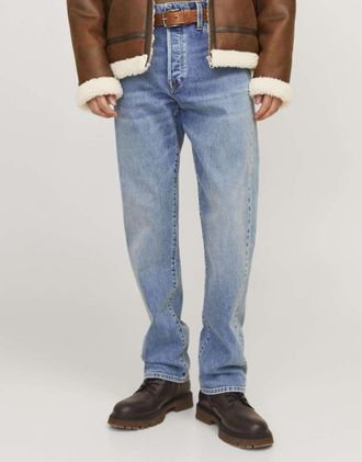 Jack & Jones Jean d&eacute;contract&eacute; - Bleu denim