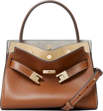 Tory Burch Femme, Sacs, Brun, Taille: ONE Size Petite Lee Radziwill Double Bag