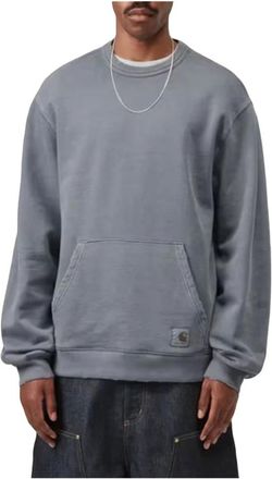 Carhartt Work in Progress Homme, Sweatshirts et sweats &agrave; capuche, Bleu, Taille: M SweaT-shirt Torion