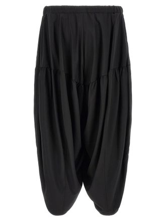 Comme Des Gar&ccedil;ons Mens Black Polyester Casual Pants
