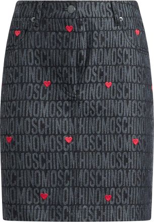 Moschino HOSEN & R&Ouml;CKE - Jeansr&ouml;cke auf YOOX.COM