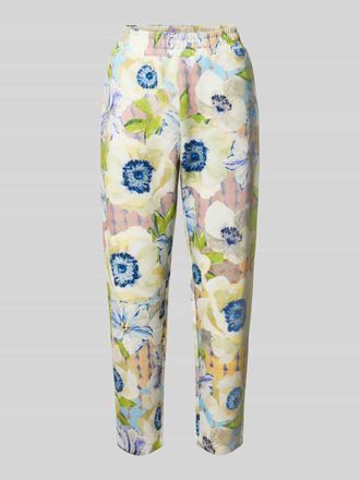 Christian Berg Straight Fit Stoffhose aus Viskose-Mix