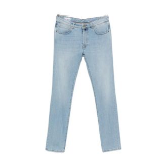 Incotex Five-Pocket-Jeans im Faded-Look - - Jeans - Herren - Blau - W30