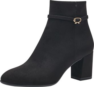 Tamaris Damen Stiefelette, Schwarz, 40 EU