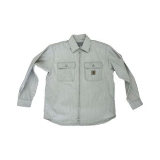 Carhartt Work in Progress Homme, Chemises, Bleu, Taille: M Mercer Shirt Jac