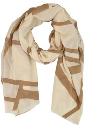 styleBREAKER &Eacute;charpe pour femme avec motif lignes graphiques | Douce &eacute;charpe dhiver XXL | Grande &eacute;tole avec design &agrave; lignes g&eacute;om&eacute;triques, accessoire automne hiver,