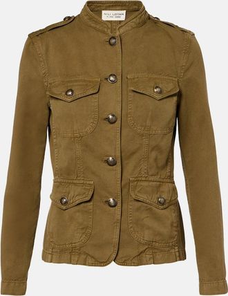 Nili Lotan Jacke Mona aus Baumwolle und Leinen