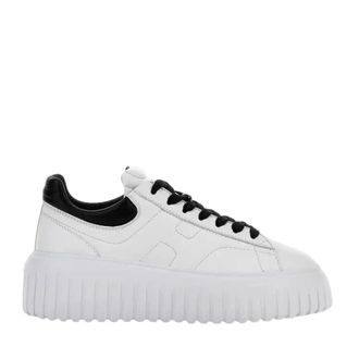 Hogan Femme, Chaussures, Blanc, Taille: 38 1/2 EU H-Stripes Baskets