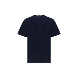 Thom Browne Mens Blue Cotton T-Shirt