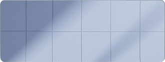 Generic Faltbare Trainingsmatte, faltbare Yogamatte, tragbare Fitnessmatte f&uuml;r Zuhause, Workout-Pad f&uuml;r Yoga, Pilates, Heimtraining, Boden&uuml;bung, 183 x 61 x 0,