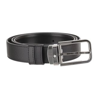 Montblanc 30 mm Wenderiemen aus Leder - - Accessories - Herren - Schwarzk - ONE SIZE