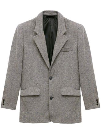 Isabel Marant blazer Fahar &agrave; chevrons - Noir