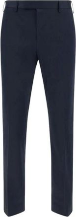 Pantaloni Torino Pantalon Casual en Coton - Homme - Pantalons - Bleu - Taille: XS