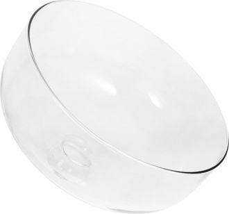 Garneck Glas Lebensmittelabdeckung Kuchenhaube Aus Transparentem Glas Mit Knaufgriff Für Haushalt Und Partys Abdeckbar Bruchsicher Lebensmittelecht Durchmesse