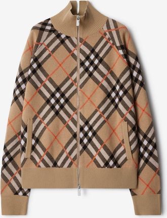 Burberry Veste en laine et mohair mélangés Check, Size: XXXL