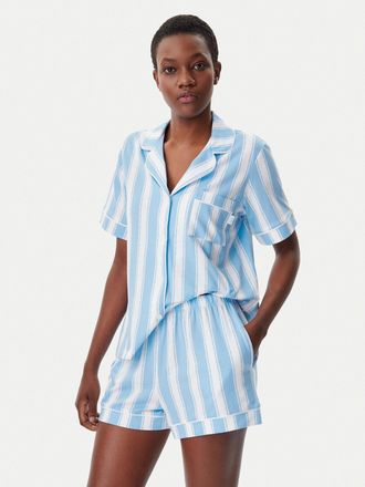 DKNY Pyjama YI50042 Blau Regular Fit