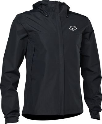 Fox RANGER 2.5L WATER JACKET Oberbekleidung - Erwachsene Herren - MTB-Jacke, Radjacke, Trailjacke, Mountainbike-Mantel, Schwarz, S